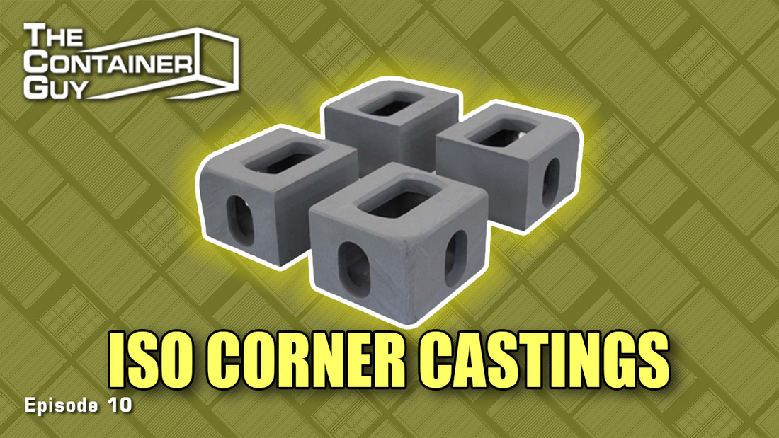 Shipping Container Corner Castings: Top and Bottom ISO Fittings Differ