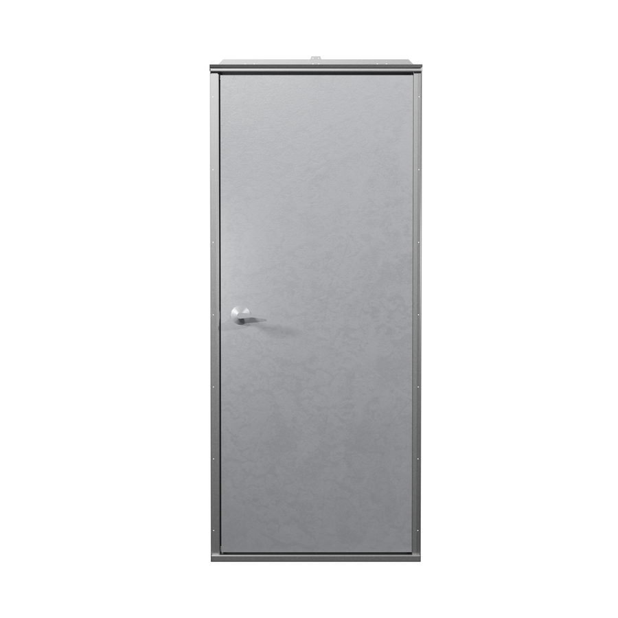 36" Insulated Steel Man Door & Frame Kit (Slab, Lever, Sweep & Hinges)